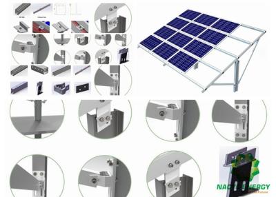 China Single Pole MetisSP Solar Ground Mount System Engineered Compatible Design for sale