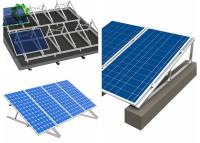 China Solar Powered Charging Station Flat Roof Solar Mounting System Support system Energy Solar Panels  100kw Solar System for sale