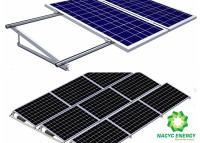 China Aluminum Brackets Solar Structure  Panel Racking  / Solar PV Panel Ballasted Solar Mounting Systems Stable Structure for sale