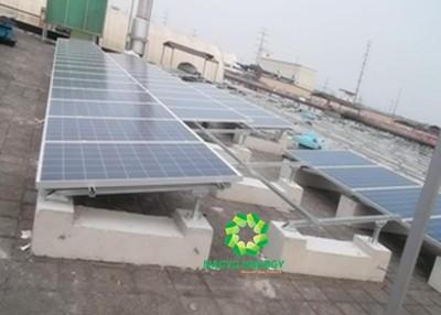 China Durable Flat Roof Solar Mounting System Photovoltaic Stents Roof Mounting Brackets for sale