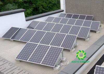 China Flat Roof Solar Aluminum Mounting Brackets With Low Profile Design for sale