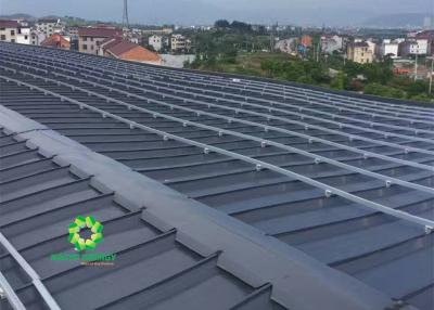 China Large Scale Utility Solar Panel Flat Roof Mounting System For Industrial Roof for sale