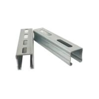 China Al6005-T5 & SUS304 Solar Strut Channel Galvanized Solar Panel Frame for sale