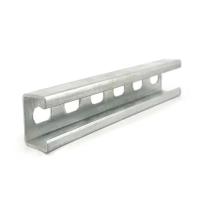 China Al6005-T5 & SUS304 Solar Strut Channel Galvanized Solar Panel Frame for sale