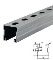 China Temperature Resistance Solar Panel Rails Aluminum Alloy Solar Rail Kit for sale