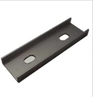 China Windproof Solar Panel Mount Rails Customized Solar Panel Aluminium Rail for sale