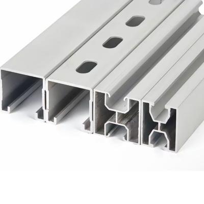 China Heat Resistant Solar Mounting Rails 41mmX41mm Solar Aluminium Rail for sale