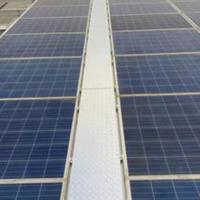 China Metal Walkway For Rooftop Solar Interlocking System UV Resistance for sale
