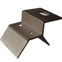 China Waterproof Solar Panel End Clamps Anodized Solar Panel Metal Roof Clamps for sale