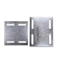 China Fixing Anodized Embedment Plate Embedded Anchor Plate In Concrete for sale
