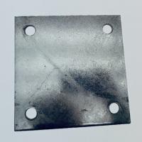 China Fixing Anodized Embedment Plate Embedded Anchor Plate In Concrete for sale