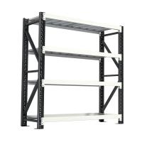 China 200LBS Heavy Duty Storage Shelves Customized 4 Shelf Industrial Storage Rack for sale