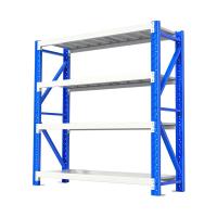China 200LBS Heavy Duty Storage Shelves Customized 4 Shelf Industrial Storage Rack for sale
