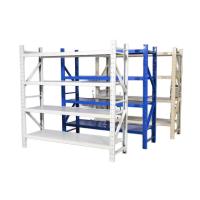 China 4 Tier Industrial Shelving Rack 200 Pounds Warehouse Shelving Units for sale
