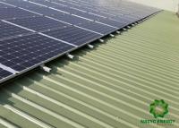 China Latest quotation hold support Solar Bracket Aluminum Structure  Metal Roof Solar Mounting Short Rail Innovative Design for sale