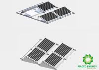 China Complete Ballasted Solar Mounting Systems Structure Aluminum Solar Panel Frame  Solar Panel Bracket Aluminium for sale