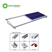 China Flexibility Solar power brackets Metal Roof Solar Mounting Systems Suitable For Roof And Ground for sale