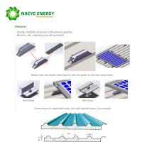 China Metal Roof Color Silver Flexibility Solar Roof Mounting Systems Solar Mounting Systems Helios SR Patented And New Style for sale