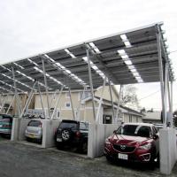 China Aluminum Waterproof Carport Solar Systems Home Solar Power System PV Car Shed for sale