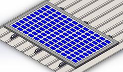 China Home PV Solar Mounting Systems Solar Panel Brackets For Industrial Metal Roof for sale