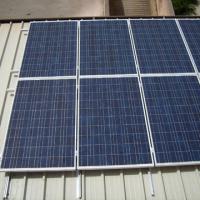 China Reliable Structure Metal Roof Solar Mounting Systems With Simple Short Rails for sale