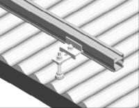 China Hooks And Hanger Bolts Solar Panel Kits Aluminum Rooftop Mounting Systems Unique Clamp for sale