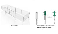 China Pre - Assembled Metal Wire Mesh Fence Panels For Safety , Easy Installtion for sale