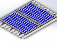 China Portable Easy Installation Metal Roof Solar Mounting Systems With 10 Years Warranty for sale