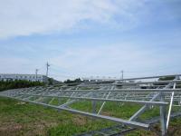 China Silver Anodized Solar Ground Mount System / Solar Energy Systems Single Pole for sale