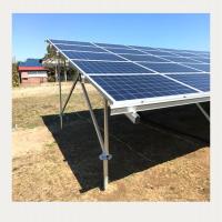 China Home PV 3kw Ground Mount Solar Racking Systems Light Weighted Design Panels Structure for sale