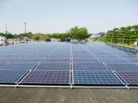 China Framed PV Module Ballasted Solar Mounting Systems No Roof Penetration for sale