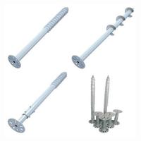 China Metal Screw Piles Foundation of Ground Solar Mounting System Economical Applied for sale
