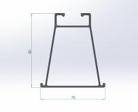China Single Pole Wind And Solar Ground Mount System Universal Components Structure for sale