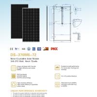 China 340W 350W 360W 370W Solar PV Panel Monocrystalline Solar Panel For Solar Farm for sale