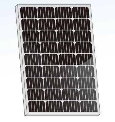 China 125W 3BB 156*104mm Monocrystalline Solar Cell for sale