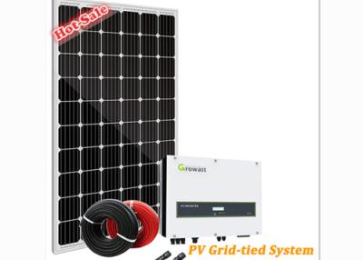 China 5KW On Grid Solar Energy System With Mounting System for sale