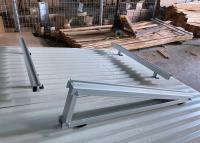 China Anodized SUS304 Tripod Flat Roof Solar Mounting System for sale