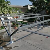 China Hot Dip Galvanized Q235 Steel Solar Panel Racks for sale