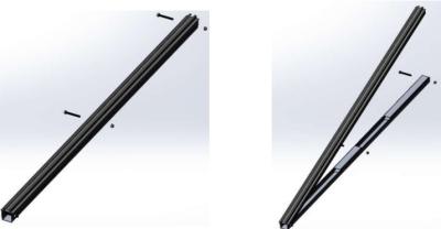 China Solar Energy System 3kw Flat Roof Solar Mounting System Solar Panel Structure   Power Systems Solar for sale