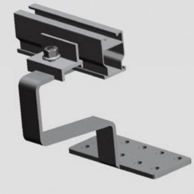 China Bracket Aluminum Structure Solar Bracket 	Metal Roof Solar Mounting Systems Innovative Patented  Highly Flexible Metal for sale
