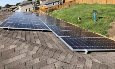 China Ballasted Solar Mounting Systems panel Modules Structure   Grid Tied Solar System   Home Solar Energy System for sale