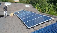 China Short Rail Module System Support  Solar PV Panel Metal Roof Mounting Systems Anodized Aluminum Material for sale