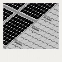 China SUS Solar Panel Tile Roof Hook Metal Roof Solar Mounting Systems for sale