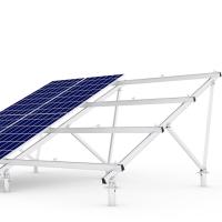 China 25 Years Design Life PV Ground Mount System Up To 60 Degree for sale