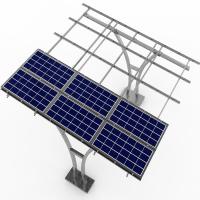 China 25 Years Design Life PV Ground Mount System Up To 60 Degree for sale