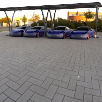 China Great VIP  Railing System  Mounting Solar Panel  Solar Aluminium Structure for sale