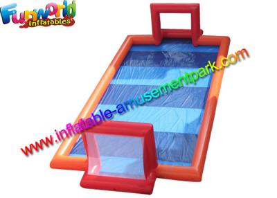 China 46ft Inflatable Water Football Games Field Commercial Sport Court 14x6x1.8m PVC for sale