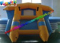 China Towable Inflatable Flyfish for 3 Person 0.9mm PVC Flying Water Tubes Commercial Grade for sale