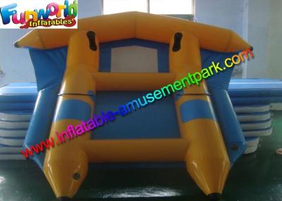 China Towable Inflatable Flyfish for 3 Person 0.9mm PVC Flying Water Tubes Commercial Grade for sale