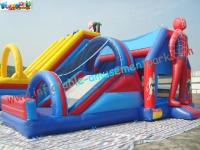China ISO Popular Spiderman Combo Inflatable Bouncer Slide For Pool for sale